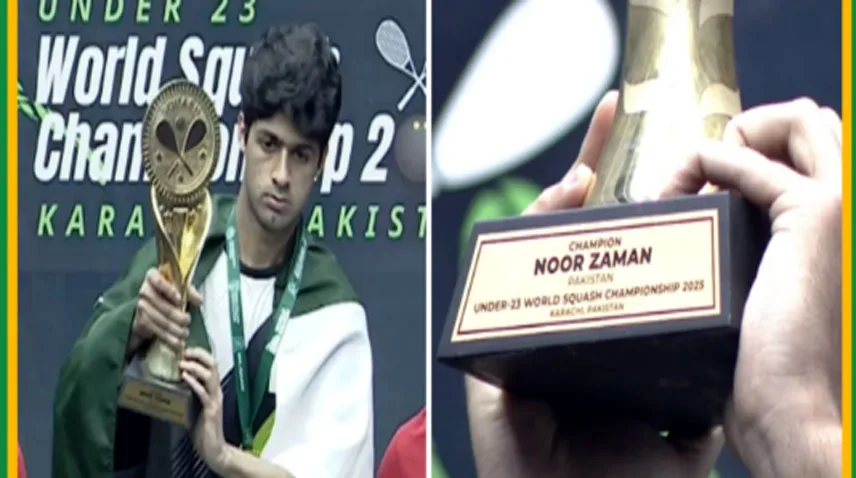 Pakistan’s Noor Zaman wins Under-23 World Squash Championship – NEWS.net.pk