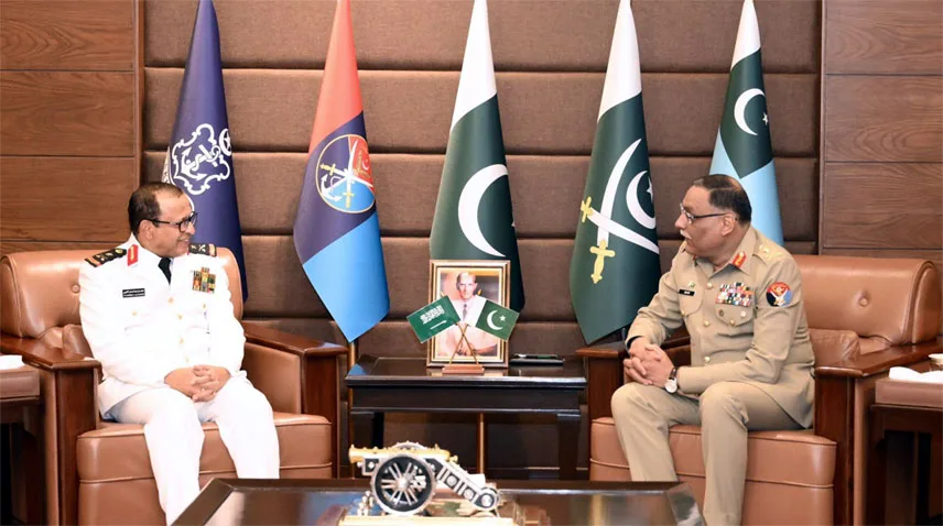 CJCSC, Saudi Naval Forces Chief discuss regional security – NEWS.net.pk